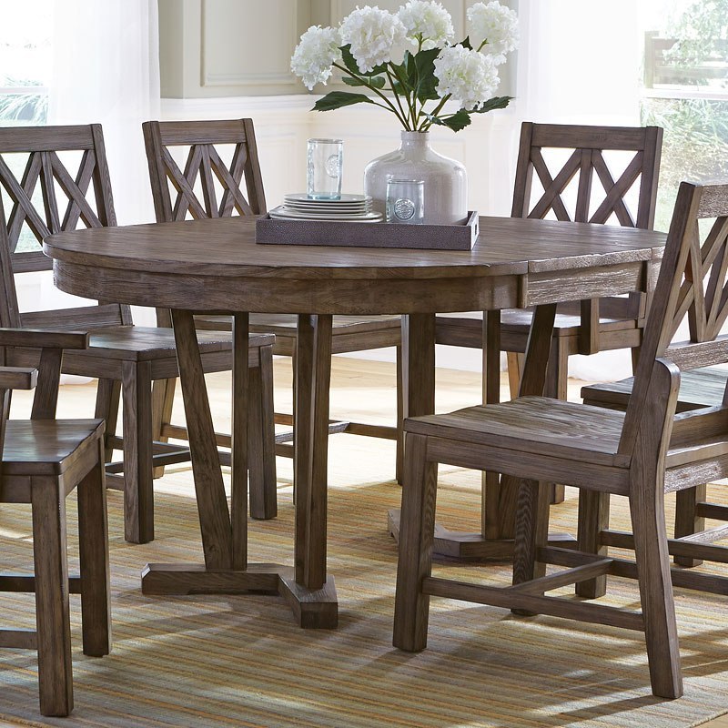 Foundry Round Dining Table by Kincaid Furniture | FurniturePick