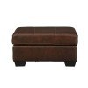 Morelos Chocolate Ottoman by Signature Design by Ashley | FurniturePick